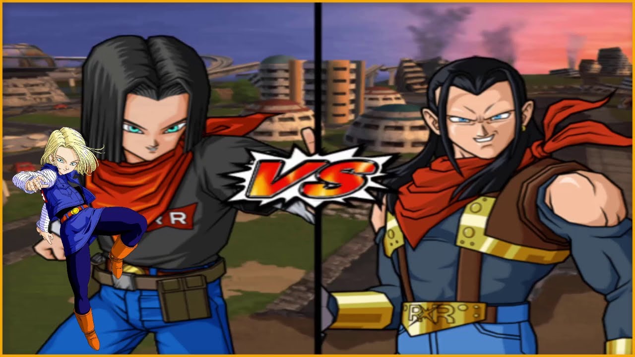 Dragon Ball Z: Budokai Tenkaichi 3 - Android 17 & 18 VS Super 17 ...