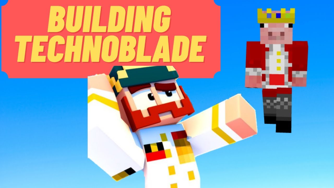 building Technoblade in minecraft - YouTube