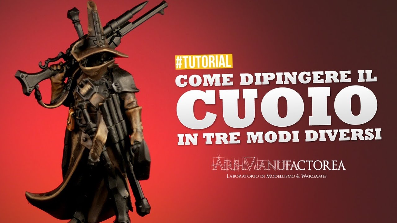 Come dipingere il cuoio - YouTube