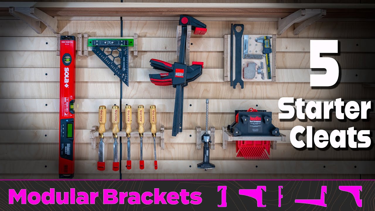 Everyone should make French Cleat Tools Holders this way - YouTube