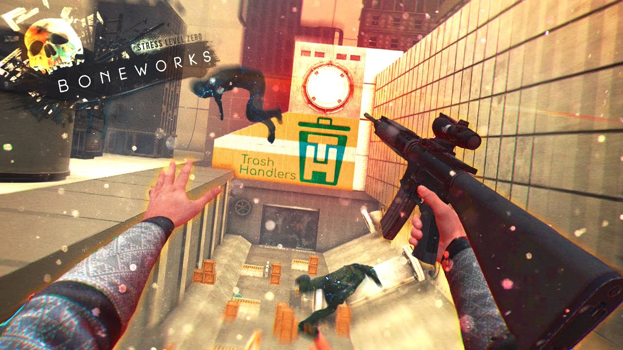 I FLEW IN BONEWORKS DUE TO A GLITCH (weirdest event yet..) | Boneworks ...