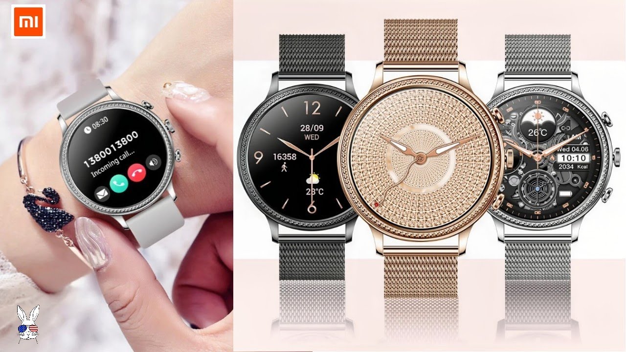 XIAOMI Mijia Luxury Women Smartwatch | 1.43 Inch Full Screen - YouTube