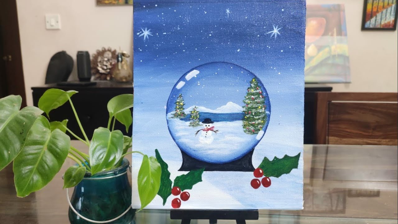 Learn How To Paint A Snow Globe Snow Globe Painting Tutorial YouTube learn-how-to-paint-a-snow-globe-snow-globe-painting-tutorial-youtube