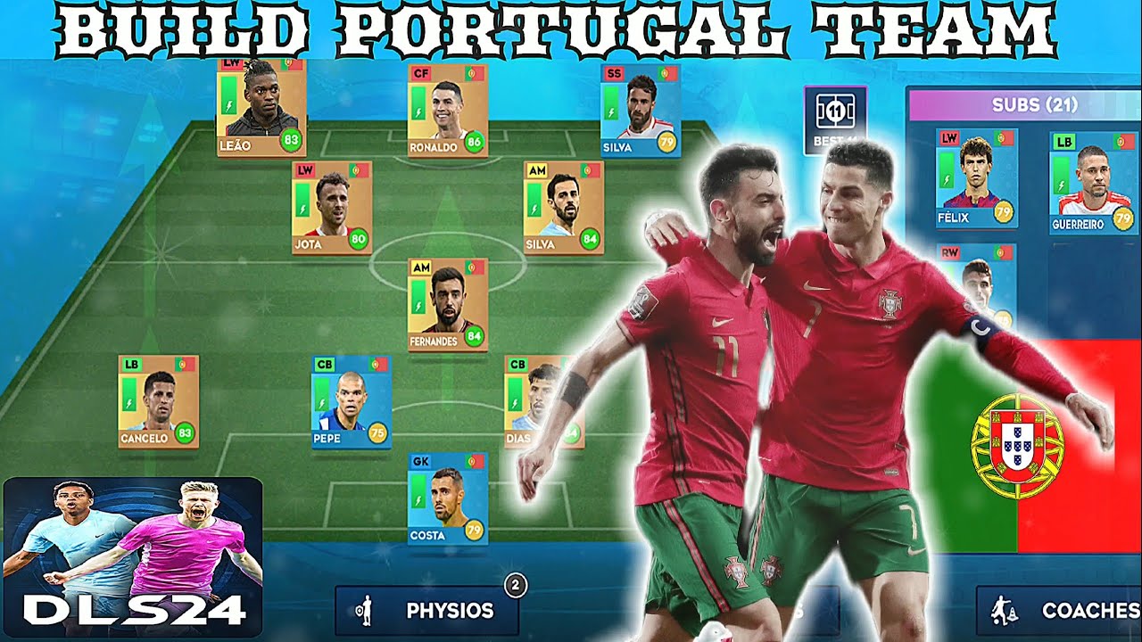 Building PORTUGAL New Team in DLS 24 | R2G | BIGGEST BEGINING EVER ...