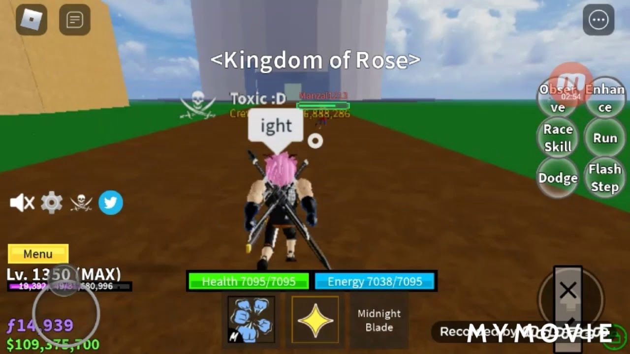 Ghoul and Midnight Blade Showcase (Blox Fruits) - YouTube