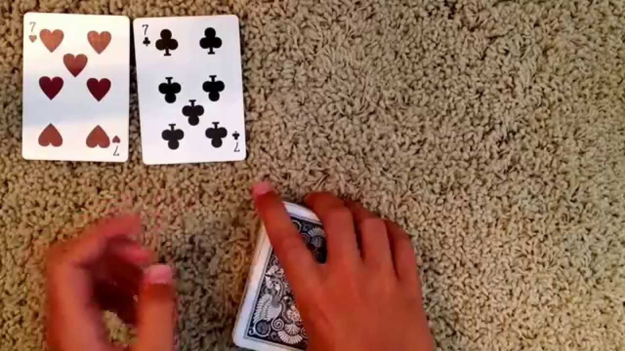 7 Up Card trick REVEALED! - YouTube