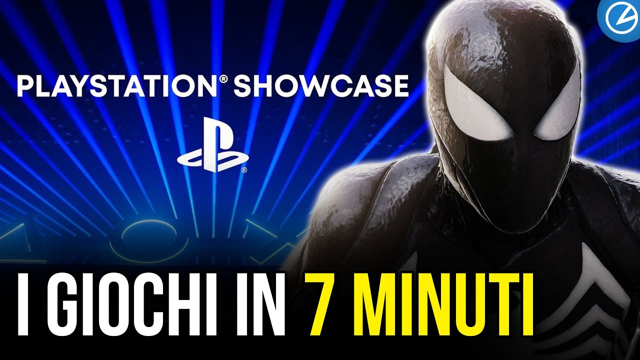 PLAYSTATION SHOWCASE: TUTTI I GIOCHI IN 7 MIINUTI - YouTube