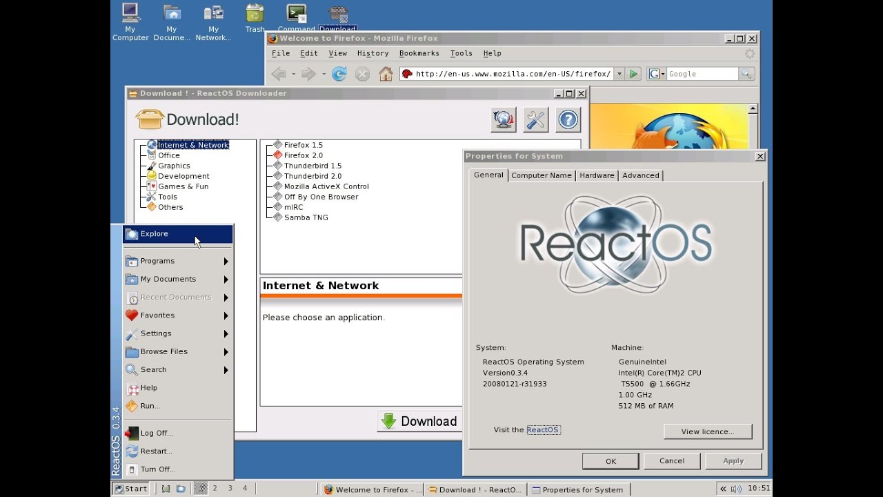 Scammer vs ReactOS - YouTube