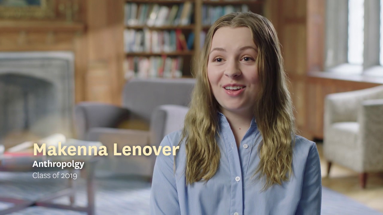 Makenna Lenover '19 | Anthropology| Studying the Past - YouTube