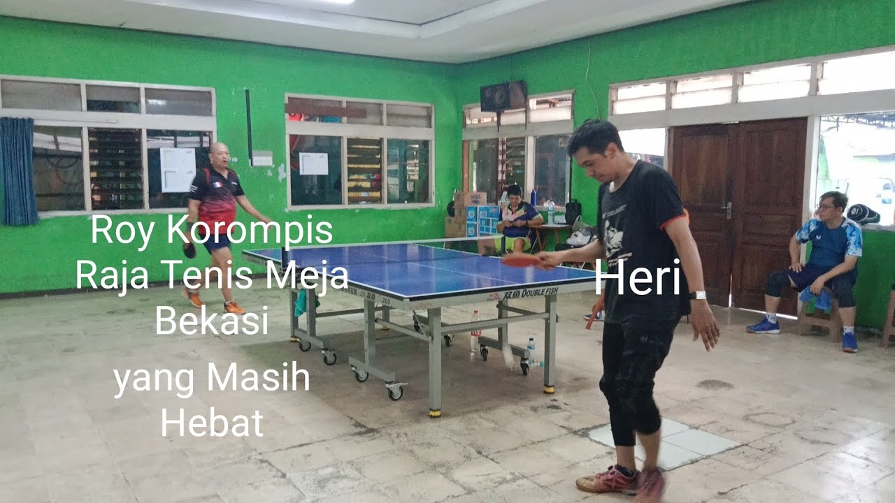 Roy Korompis Raja Tenis Meja Bekasi yang Masih Hebat - YouTube
