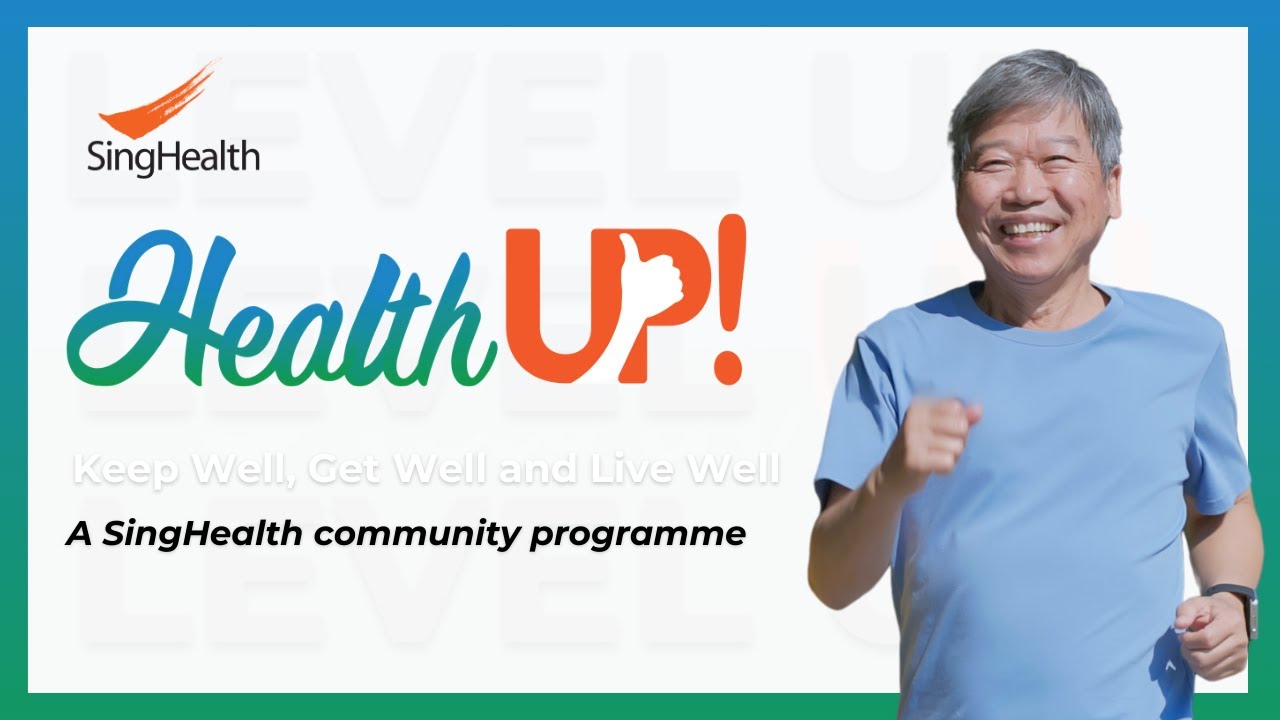 Tampines residents, level up your health with Health Up! - YouTube