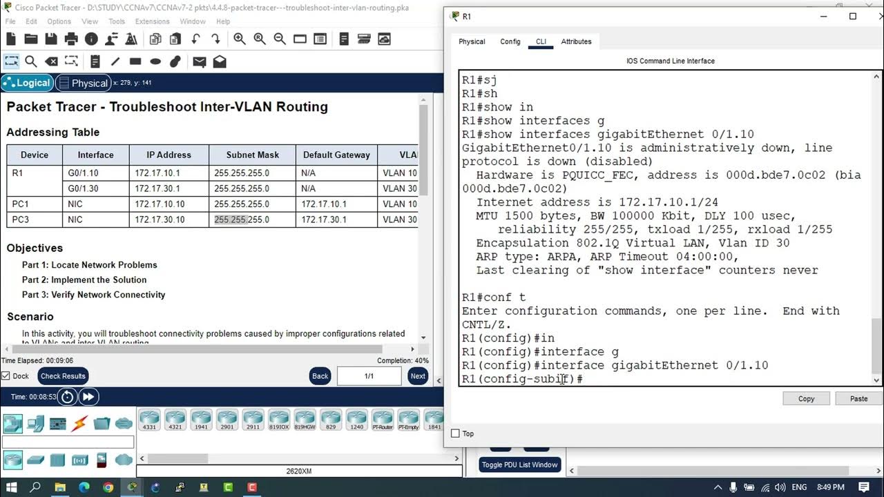 4.4.8-packet-tracer---troubleshoot-inter-vlan-routing - YouTube