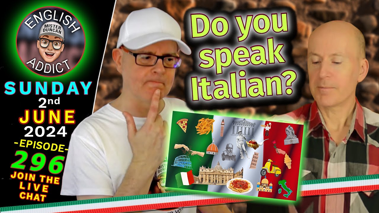 Do you SPEAK Italian? - CAPISCI? 🔴LIVE stream - English Addict ...