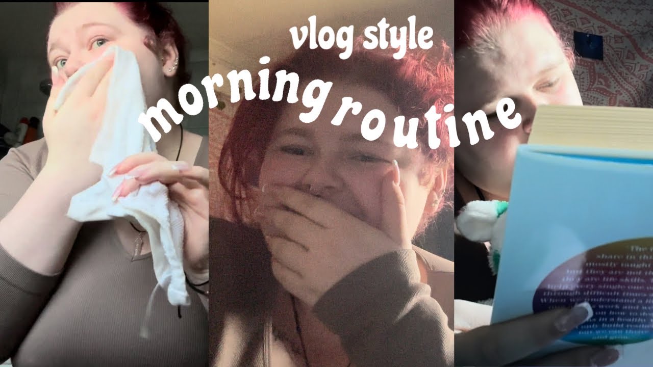 vlog style morning routine - YouTube