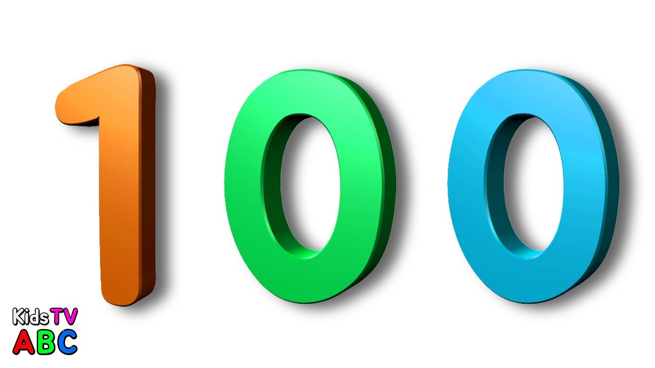 Number Song 1-100 | Counting by 1 to 100 | Kids TV ABC - YouTube