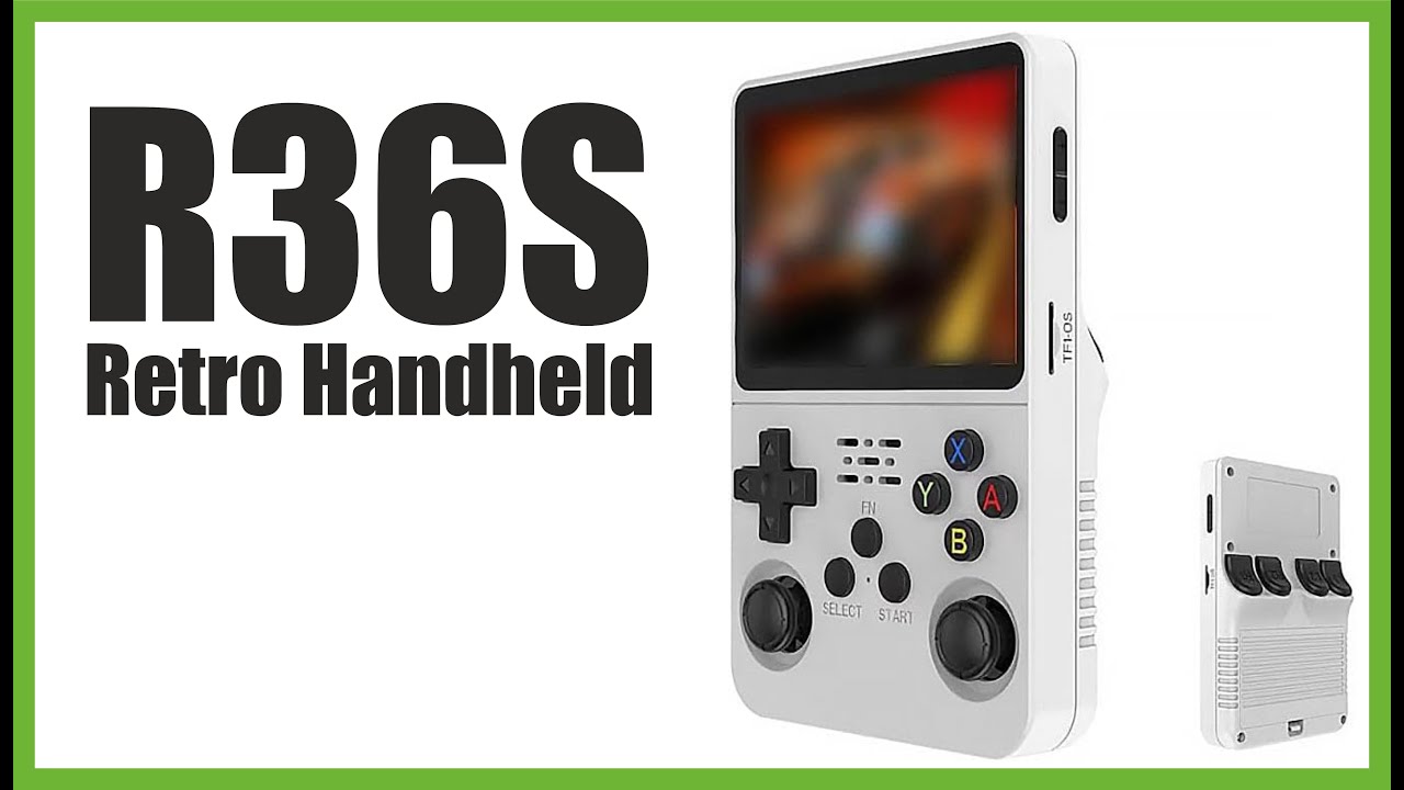 R36S Retro Handheld - Unboxing & Test - YouTube
