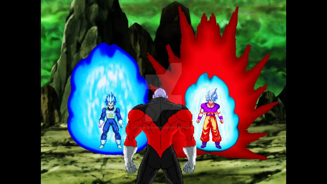 Goku and Vegeta fighting Jiren (AMV) | Middle of the Night - YouTube