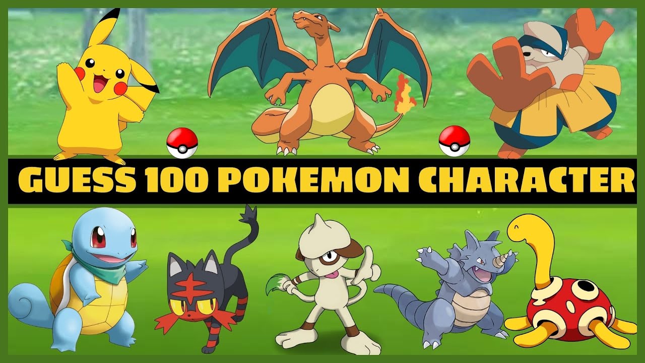 Guess The Pokémon Name | Only True Pokémon Fans Can Guess it Correctly ...