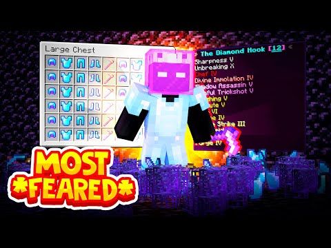 BECOMING THE MOST *FEARED* PLAYER ON THE SERVER...(INSANE) I Minecraft ...