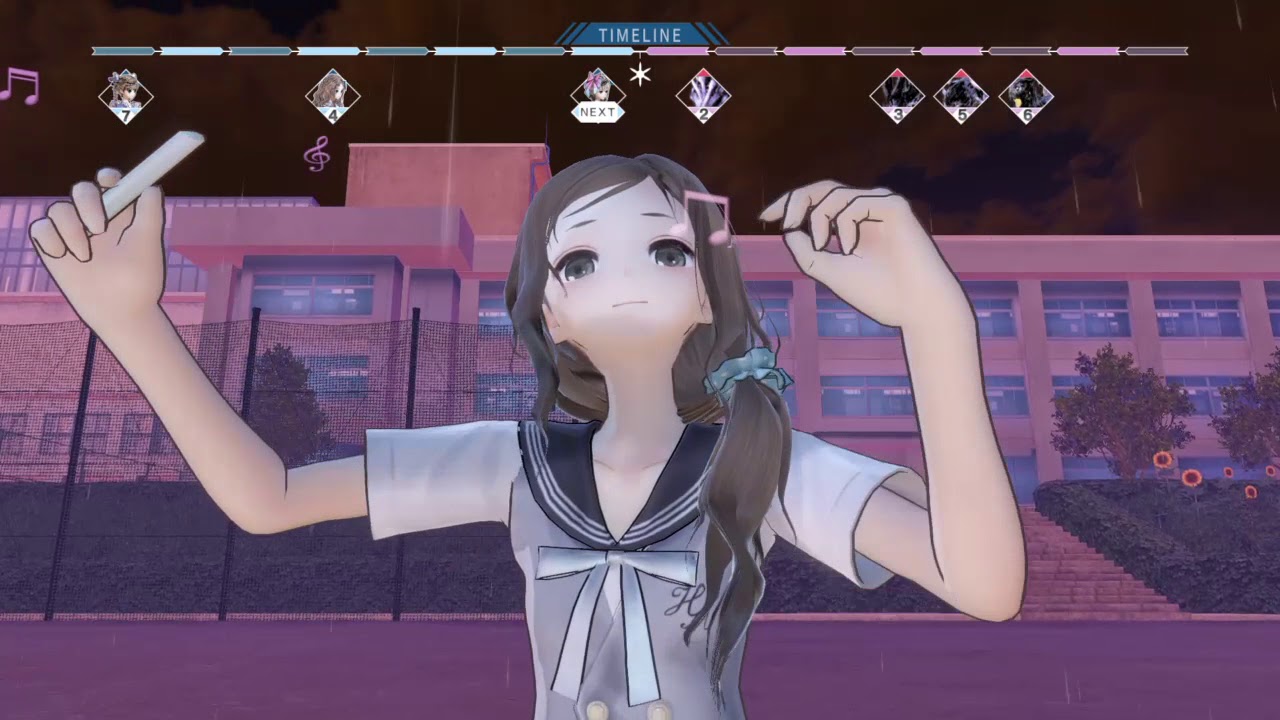 BLUE REFLECTION Yesod Boss Fight - YouTube