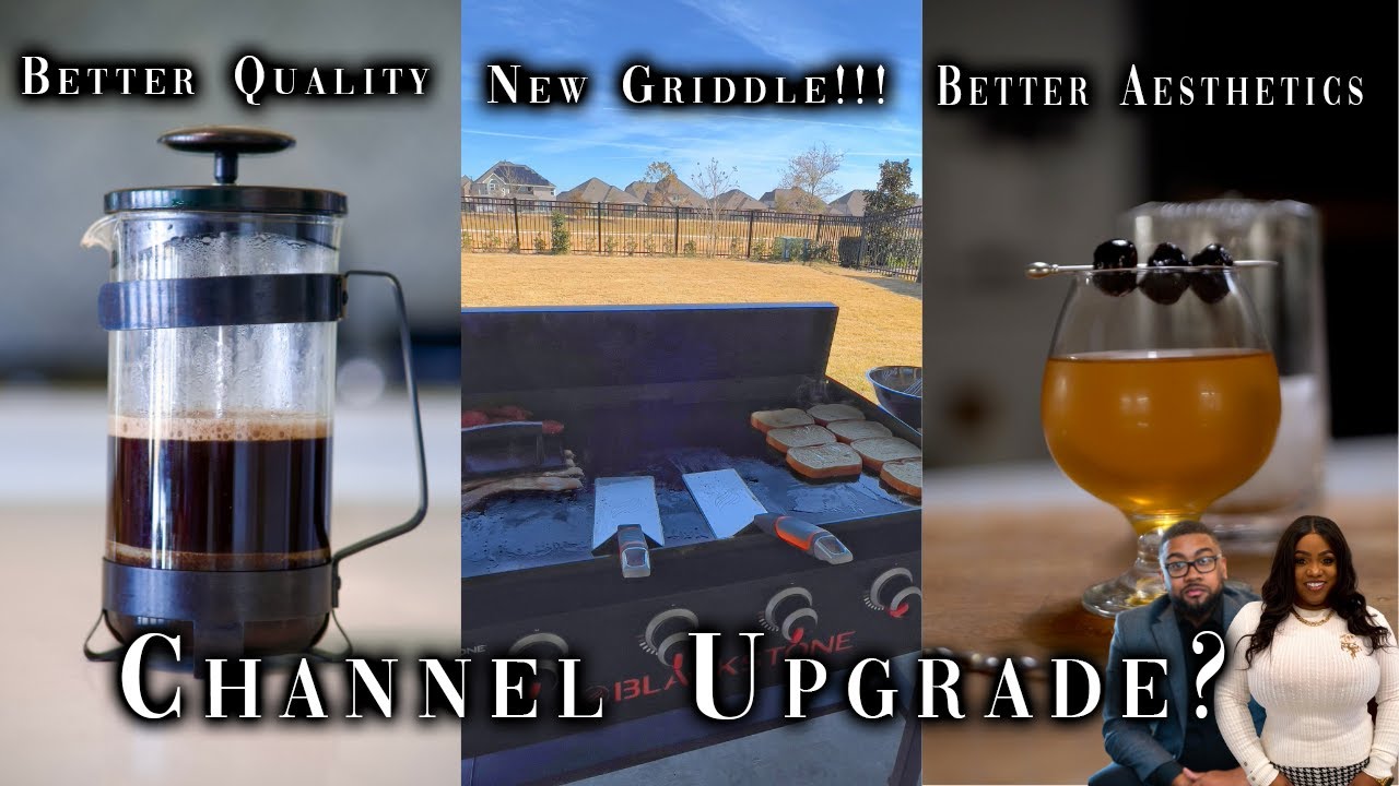 Vlog | *New* Blackstone Griddle + Aesthetic Content | Upgrading our YT ...