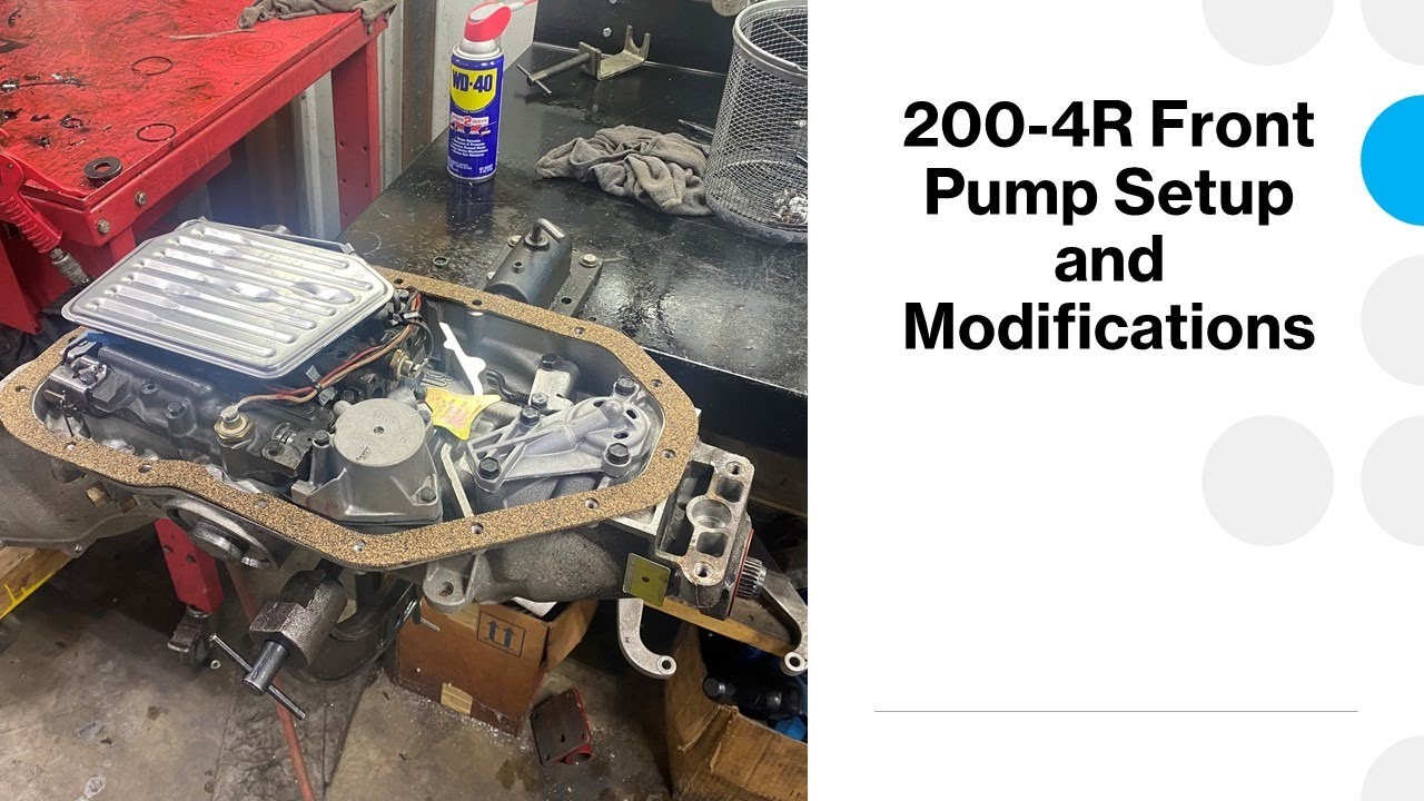 200-4R Front Pump Setup - YouTube