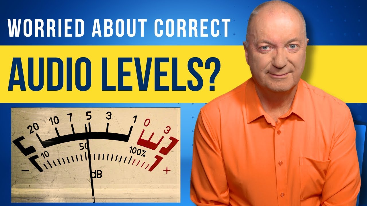 AUDIO LEVELS FOR VOICE OVERS - YouTube