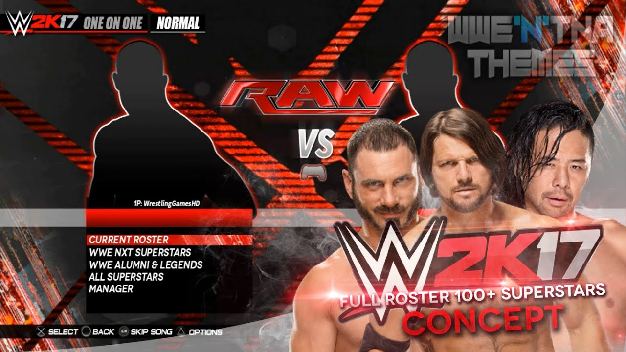 WWE 2K17: FULL ROSTER 100+ Superstars (WWE, Legends, NXT, Women's) [PS4 ...