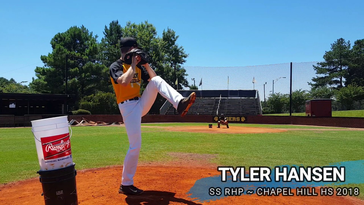 Tyler Hansen SS RHP ~ Baseball Recruiting Video ~ Class of 2018 - YouTube