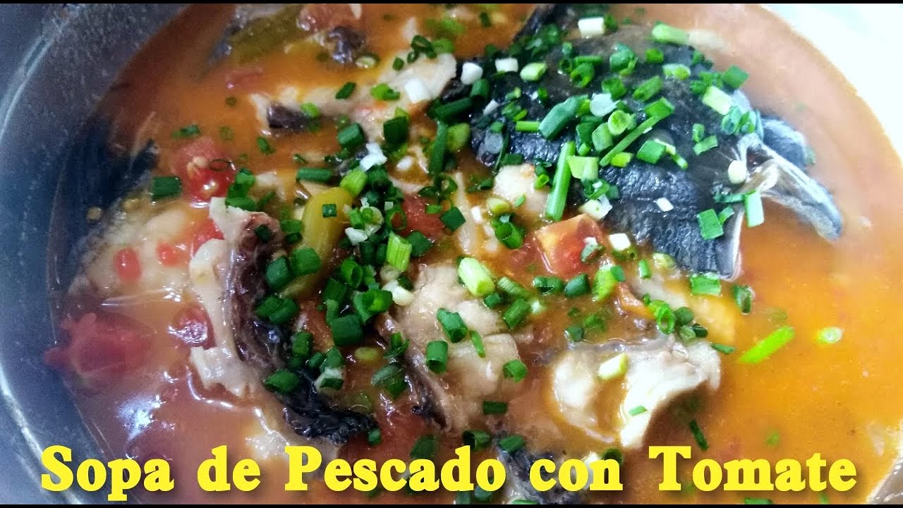 ¿Cómo preparar pescado con tomate?【Receta China】Facil de hacer Pescado ...