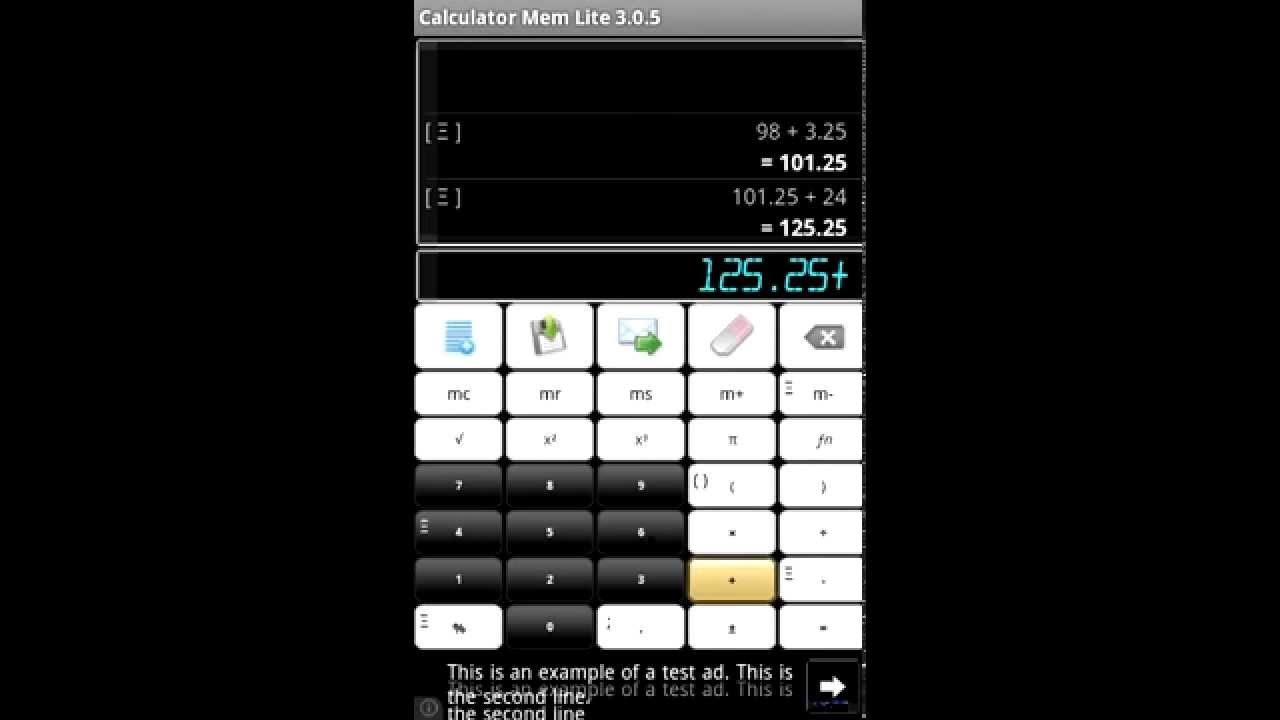 Calculator Mem Tutorial - YouTube