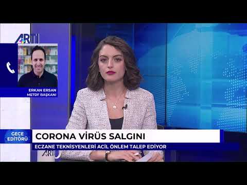 METDF Başkanı Erkan Ersan: 'Virüs Salgını'nın etkilerine karşı eczane teknisyenleri önlem istiyor’