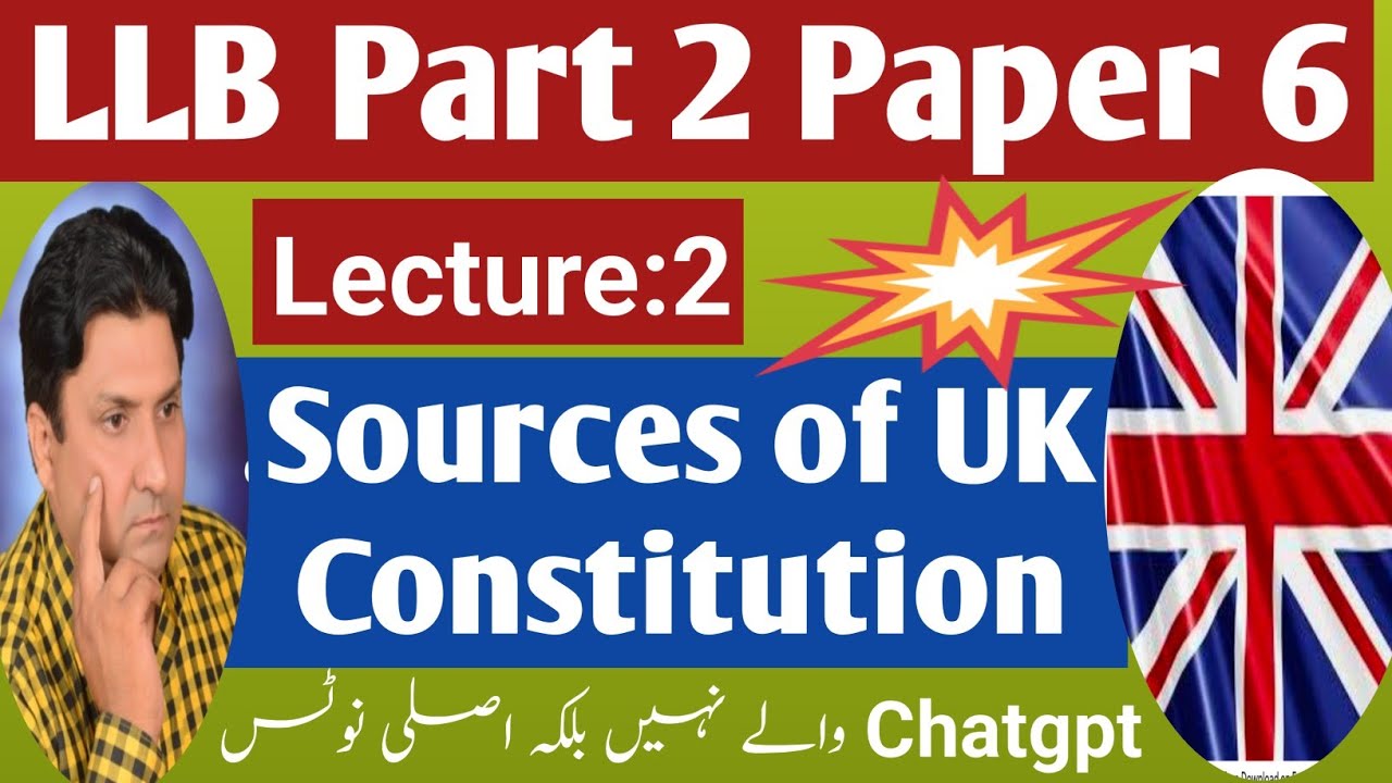 Sources of UK Constitution|Sources of British Constitution| 2025 - YouTube