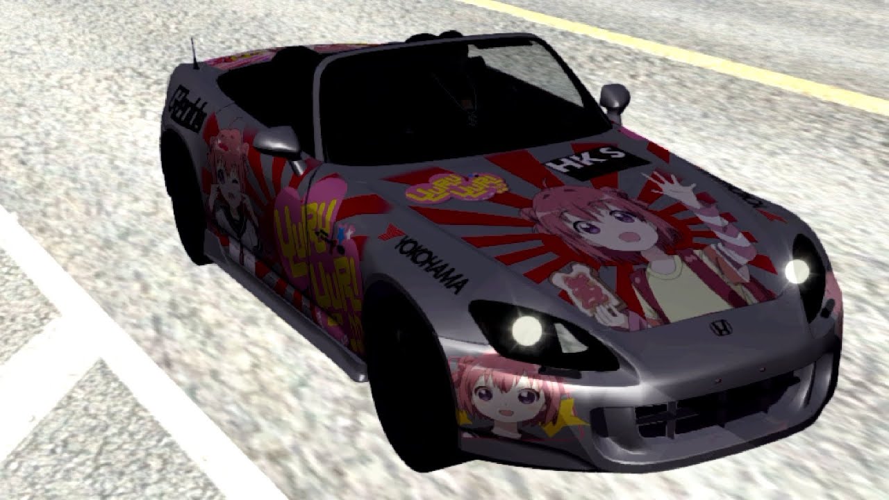 #13 Honda S2000 Akari Yuru Yuri | New Cars / Vehicles in GTA San ...
