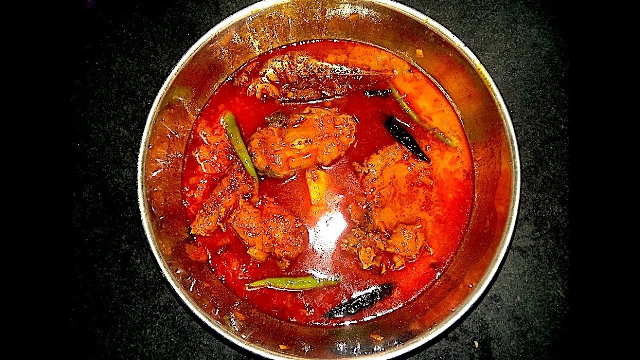 Katla Macher Recipe || Katla Macher Jhol || Katla Fish Curry - YouTube