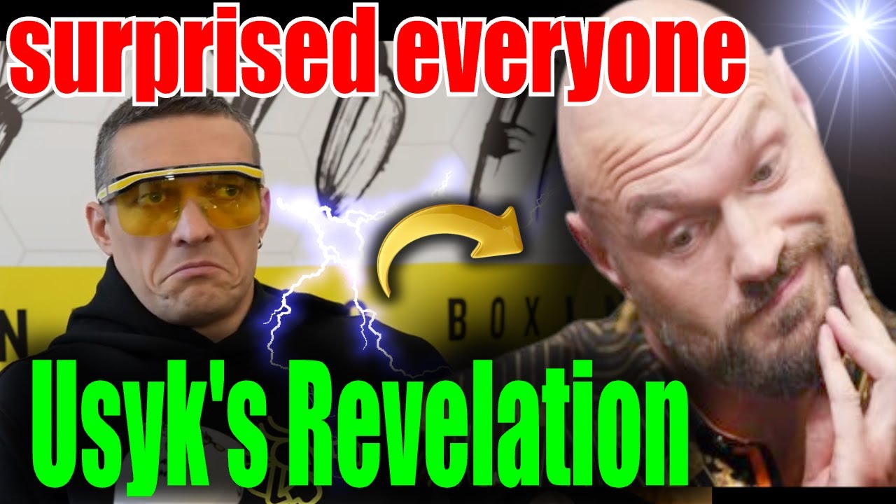 🚨Breaking NEWS💥Usyk's Startling Analysis🧨Unveiling the Truth Behind ...