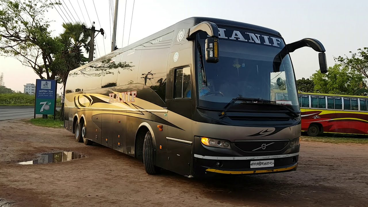 HANIF Enterprise VOLVO B9R i-shift leaving from Irish Hill Highway ...