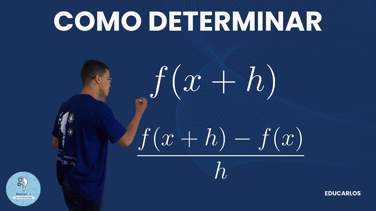 Cómo Determinar f(x+h) y (f(x+h)-f(x))/h | Ejemplos Prácticos 1 - YouTube