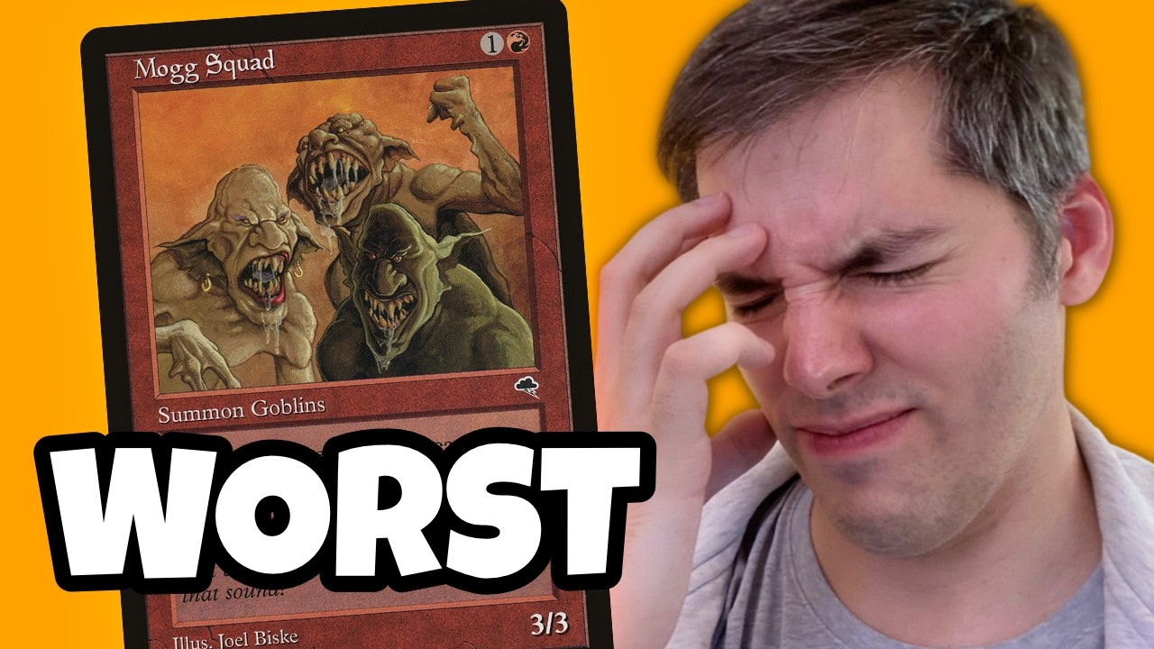 Magic's WORST Red Creatures in the Game - YouTube