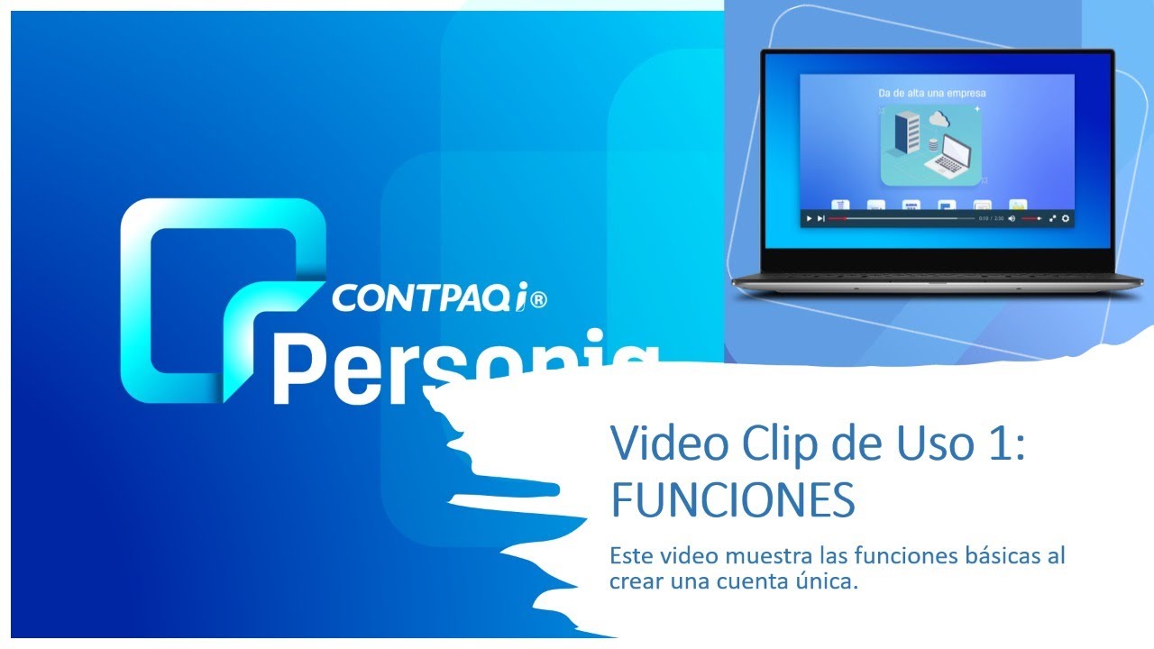 CONTPAQi Personia Video Clip de Uso 1 FUNCIONES - YouTube