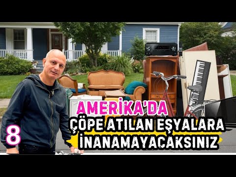 AMERİKA'DA ÇÖPE ATILAN EŞYALARA İNANAMAYACAKSINIZ/Yeni Video ~117