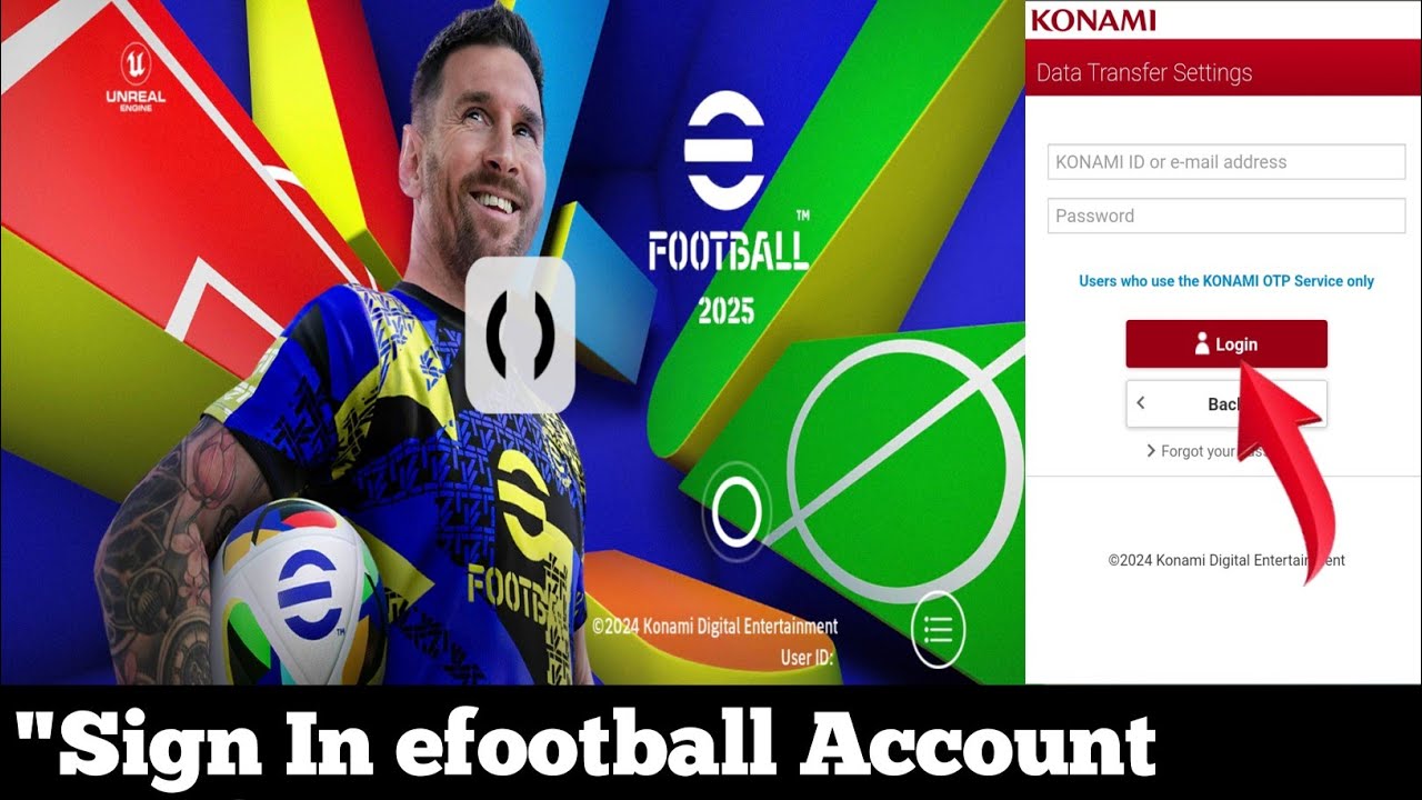 How to Sign In eFootball Account 2025? | eFootBall Login - YouTube
