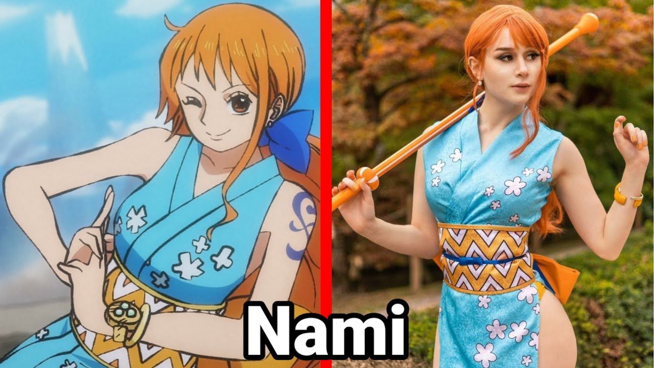 One piece characters in real life - YouTube