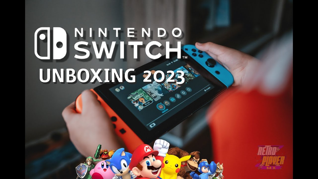 NINTENDO SWITCH OLED 2023 UNBOXING #nintendoswitch #switcholed #unboxingvideo #retroplayer_mx ...