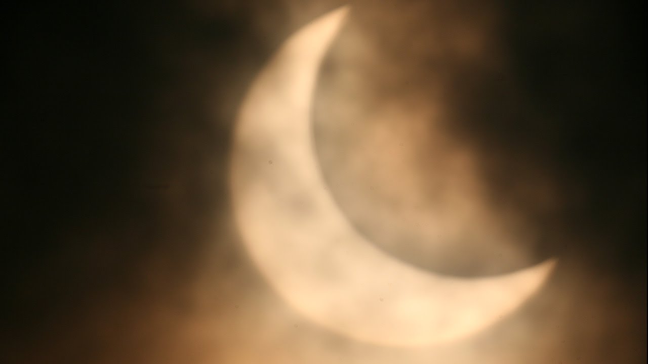 Time lapse Solar Eclipse on October 14 2023 - YouTube