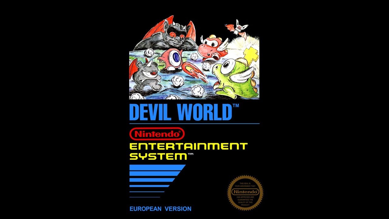 1984.Devil World.NES.Gameplay - YouTube