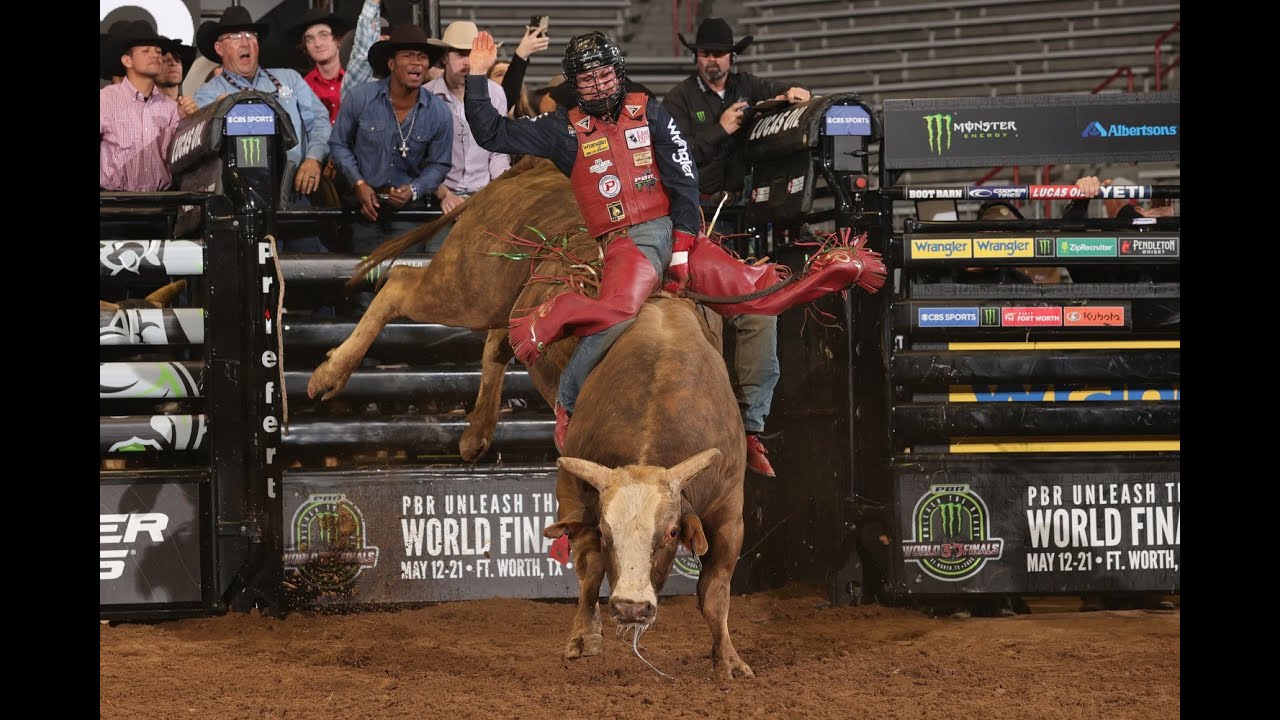 Josh Frost rides Ah Hell for 87.25 points - YouTube