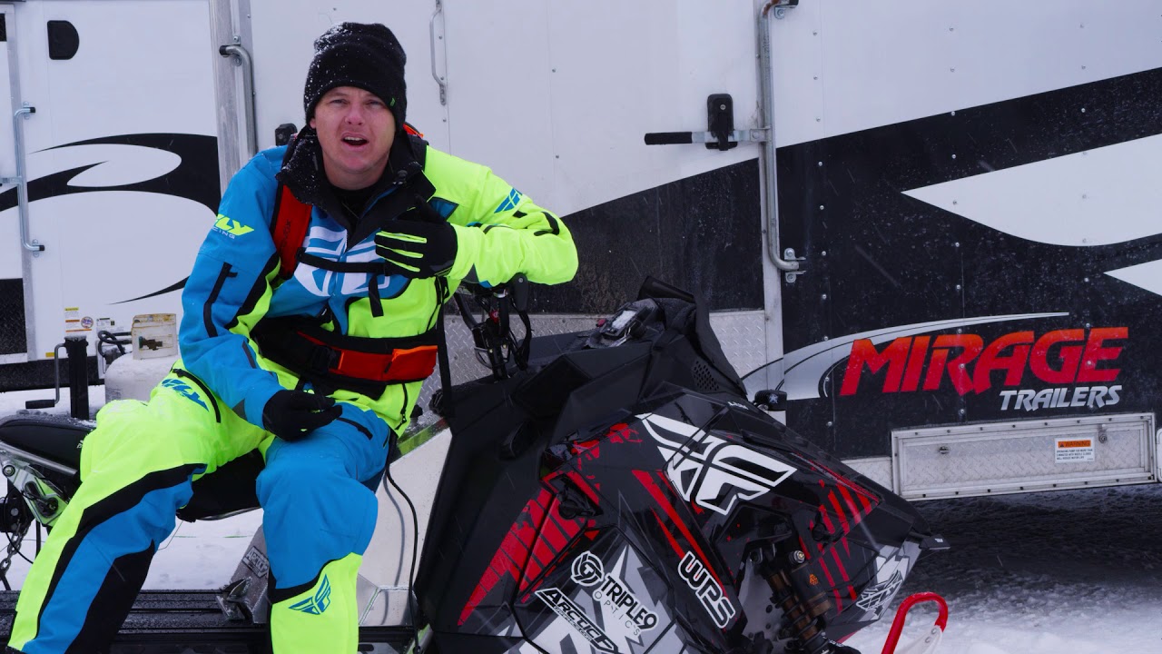 Mirage Snowmobile Trailers - YouTube