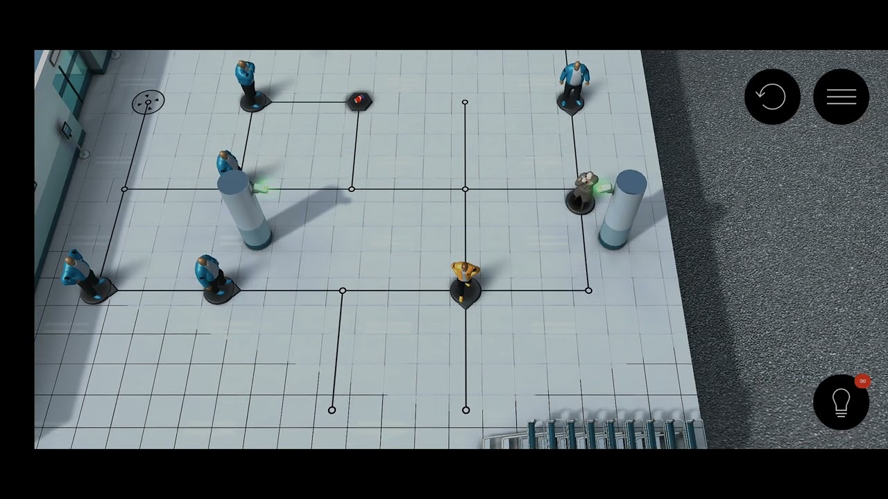 Hitman GO Level 6-1 Tutorial Walkthrough Solution Cheat - YouTube