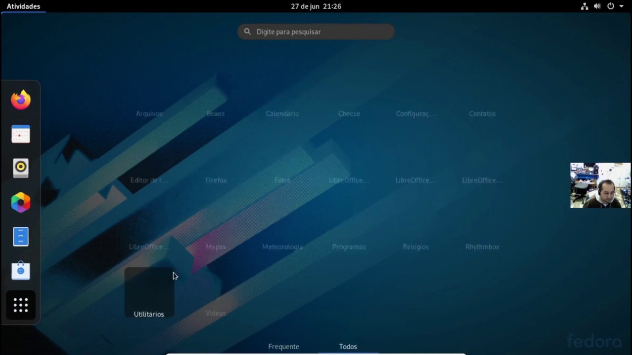 Fedora Core 32, Um Sistema Elegante e Robusto. - YouTube